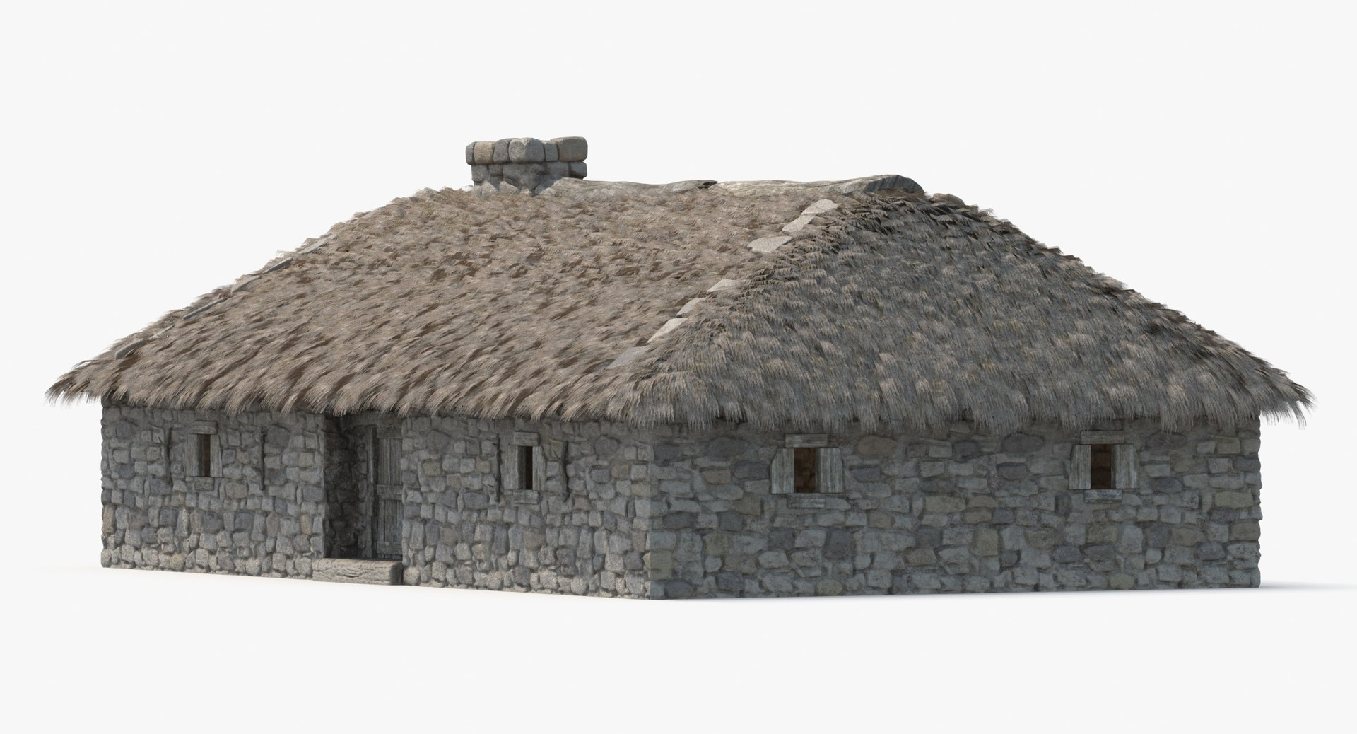 Iron Age House 04 3D Model - TurboSquid 2271718