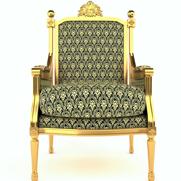 free chair luxury living 3d model