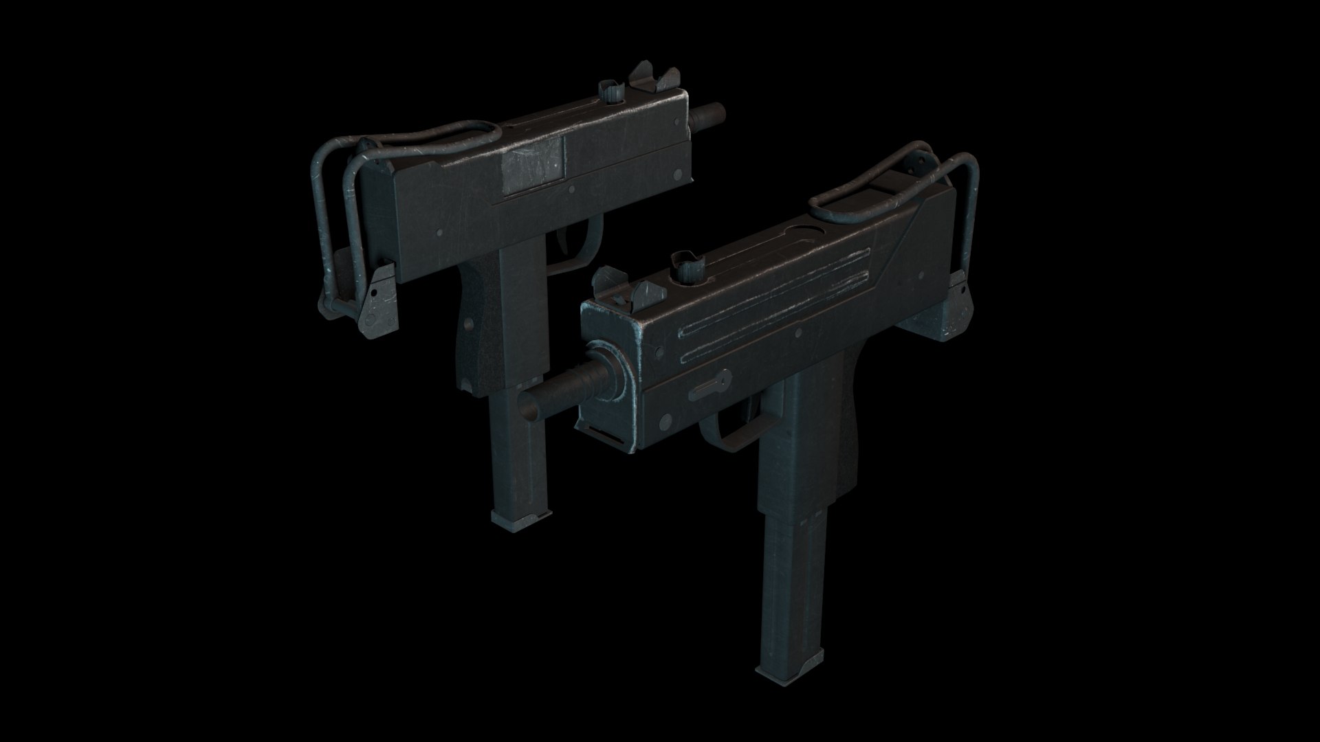Mac10 Gun 3ds