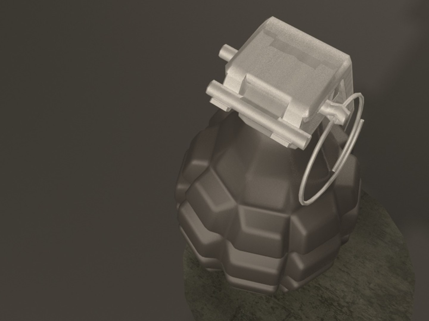 Free Fbx Mode Hand Grenade