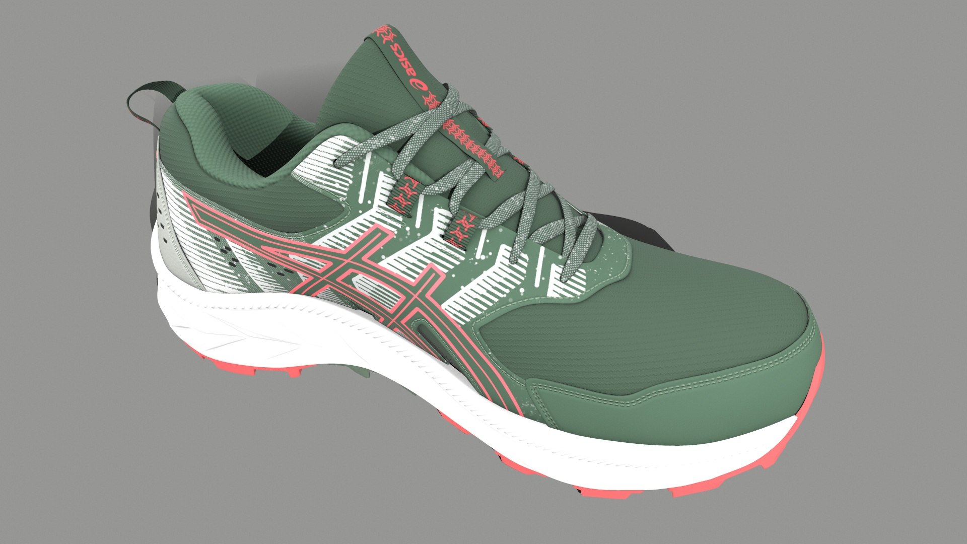 3D ASICS Shoe - TurboSquid 2257972