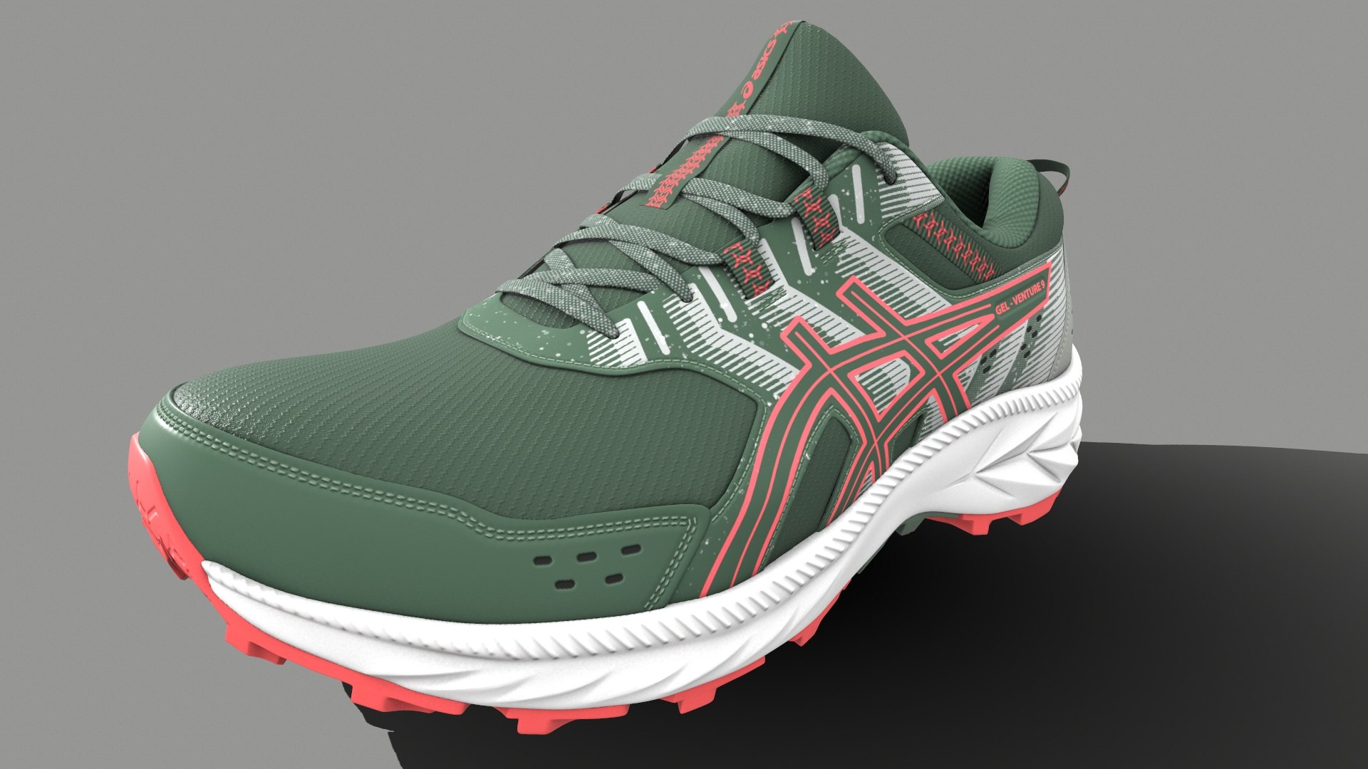 3D ASICS Shoe - TurboSquid 2257972