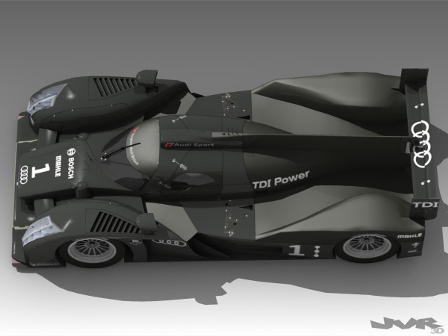 Audi R18 3d Model