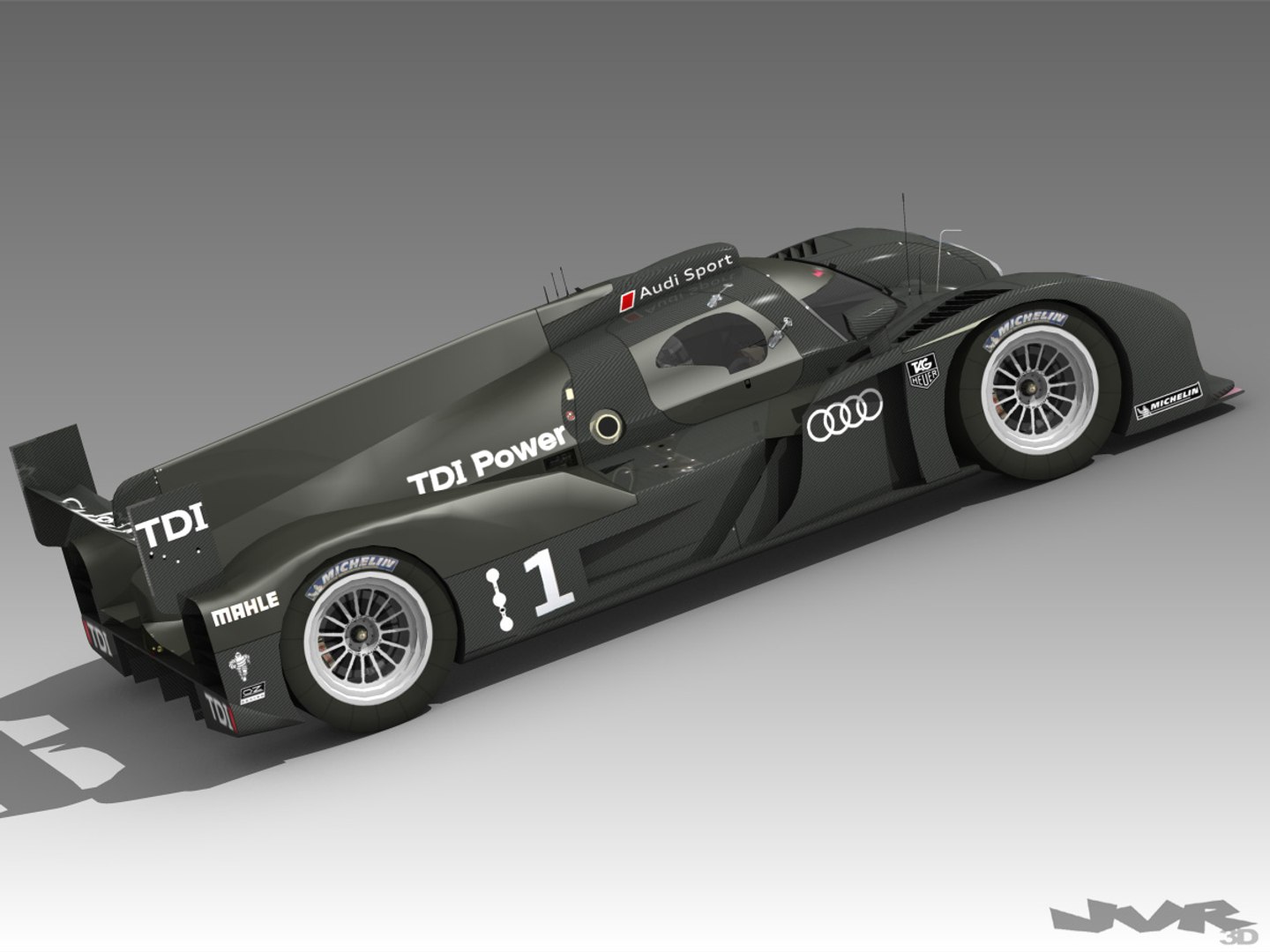 Audi R18 3d Model