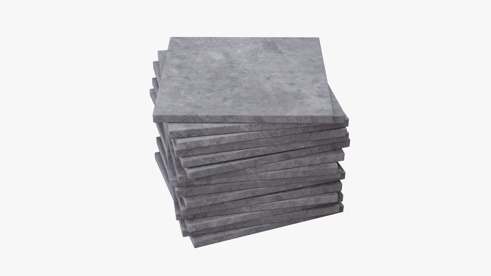 3D Concrete Slabs Model - TurboSquid 2241288