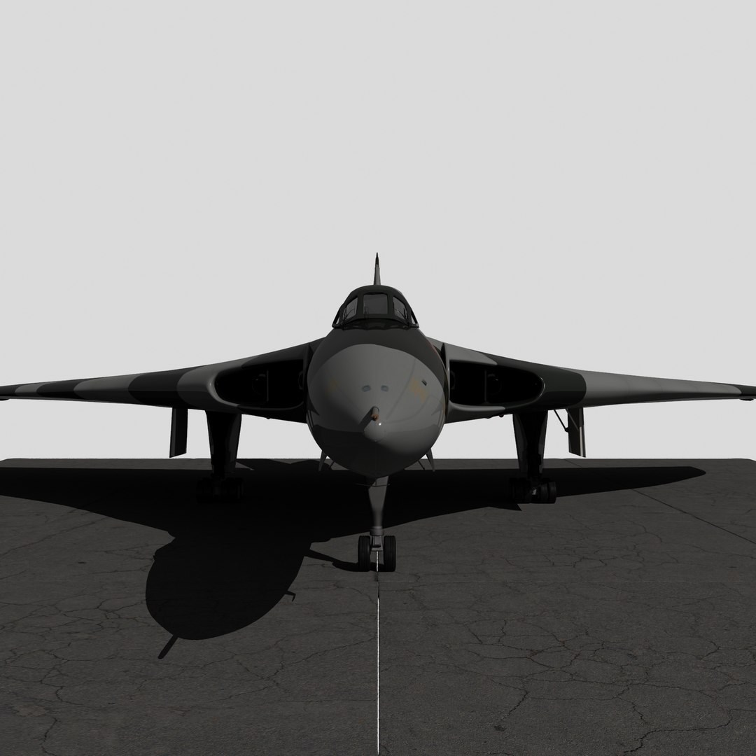 3d Vulcan Xh558 Model