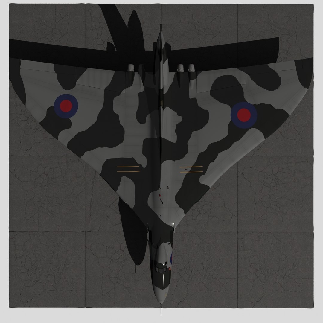 3d Vulcan Xh558 Model