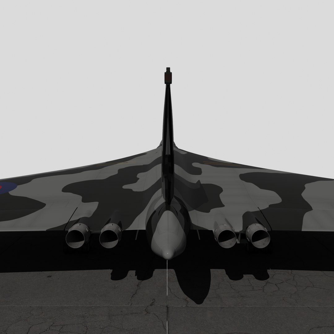 3d Vulcan Xh558 Model
