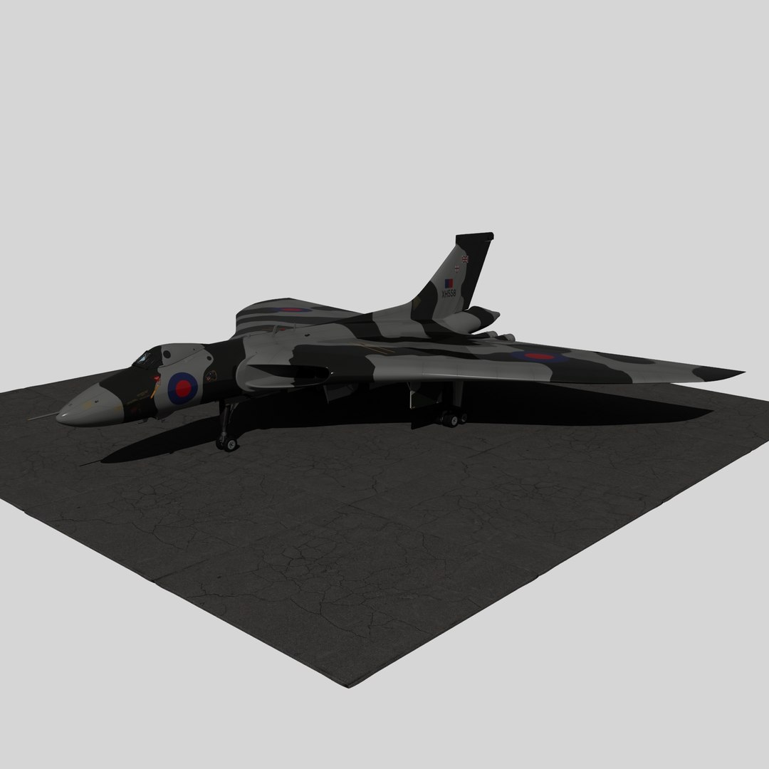 3d Vulcan Xh558 Model