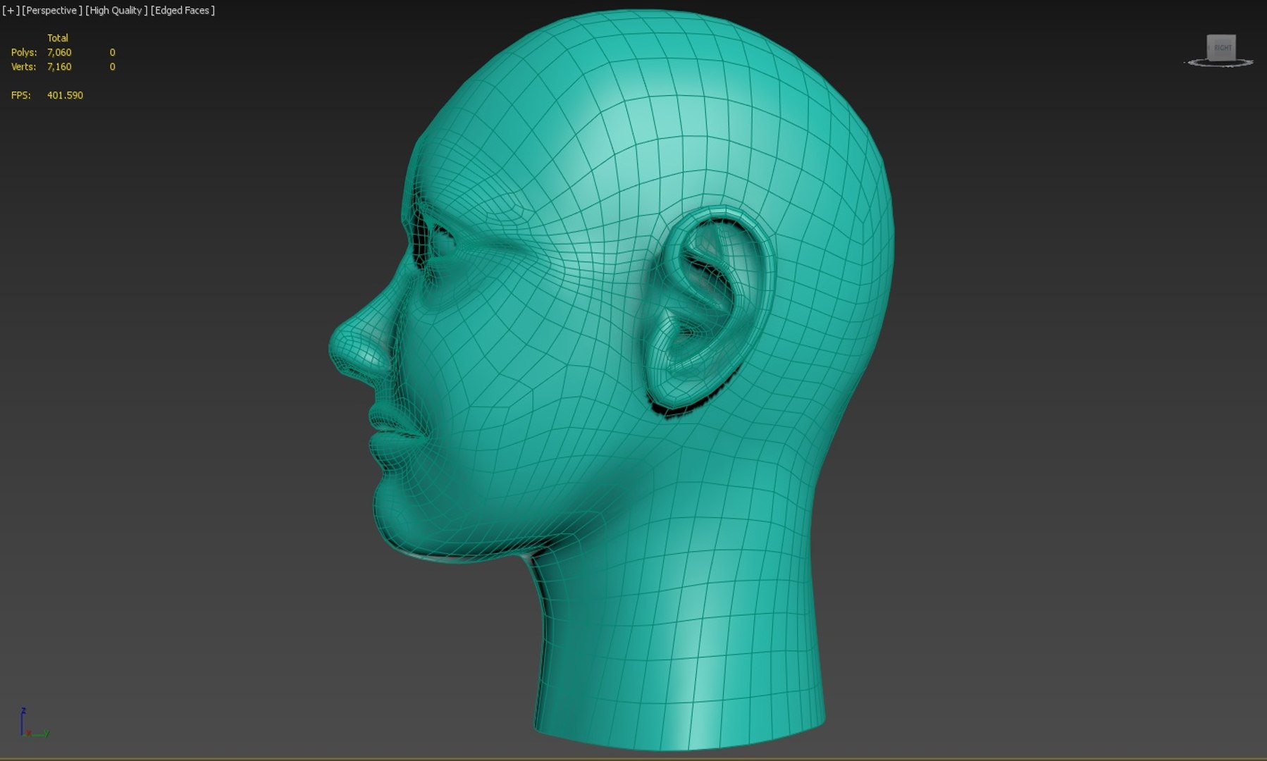 3D Face 3 - TurboSquid 1860292