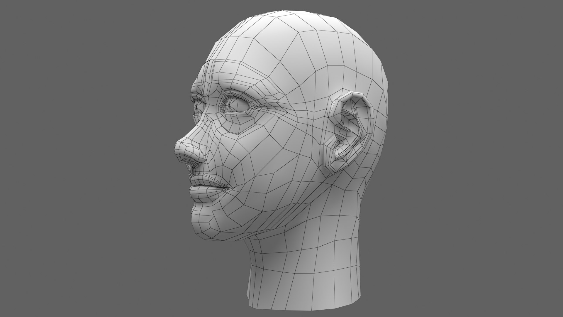 3D Face 3 - TurboSquid 1860292