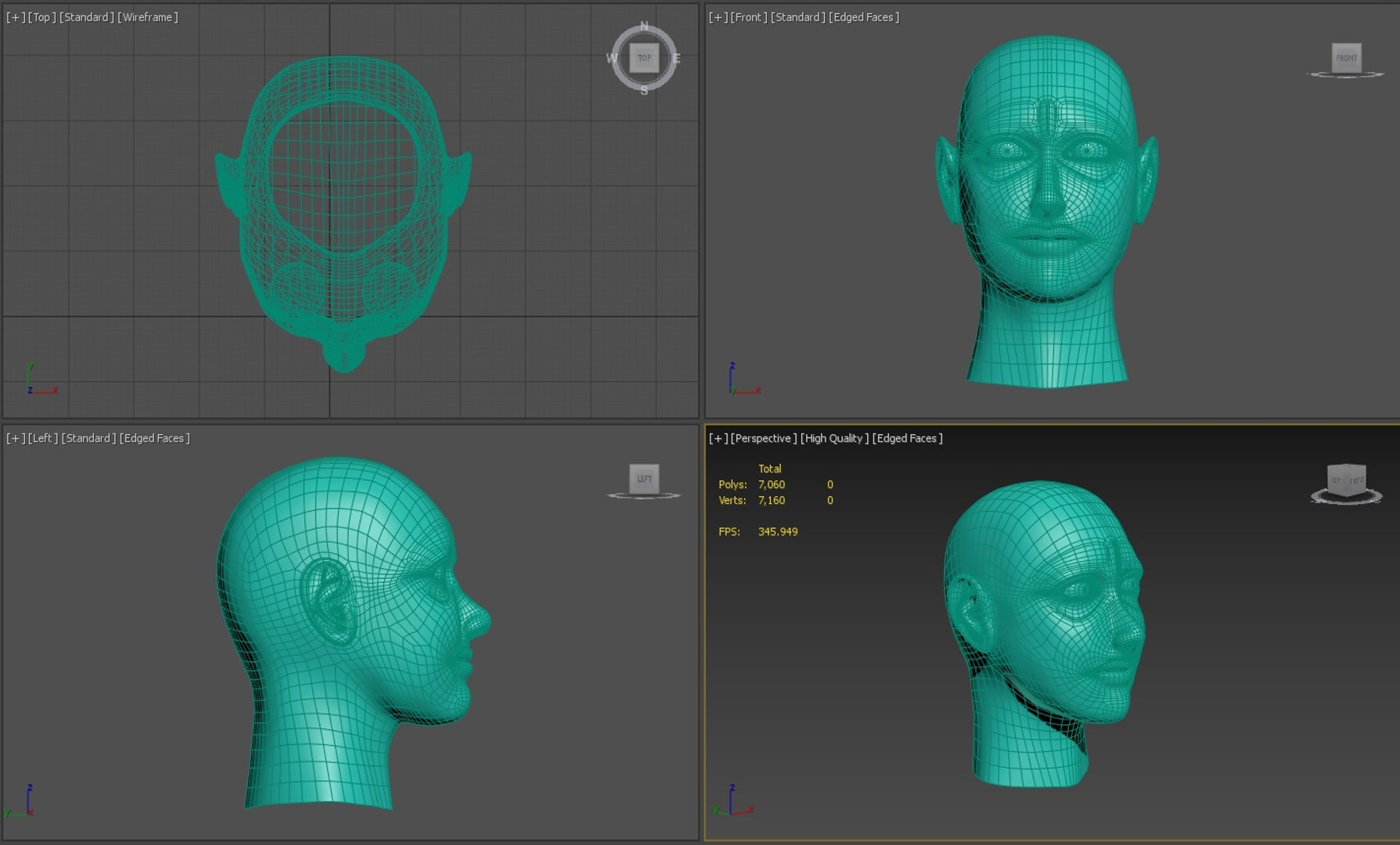 3D Face 3 - TurboSquid 1860292