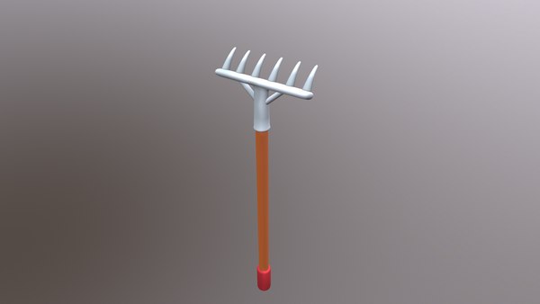 Cartoon Harrow 3D - TurboSquid 2015527