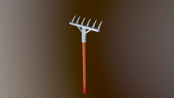 Cartoon Harrow 3D - TurboSquid 2015527