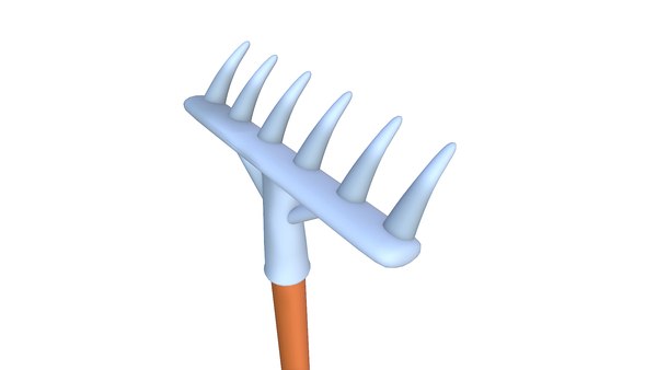 Cartoon Harrow 3D - TurboSquid 2015527