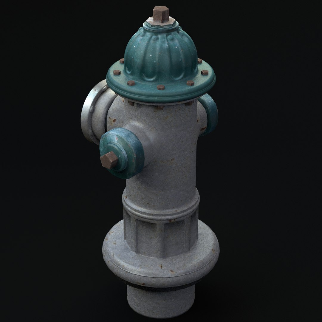 3d Model Of Hydrant