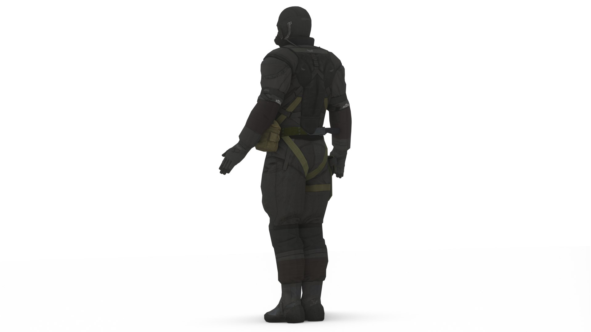 Male Stealth Operative Tactical Suit 3D Character 3D Model - TurboSquid ...