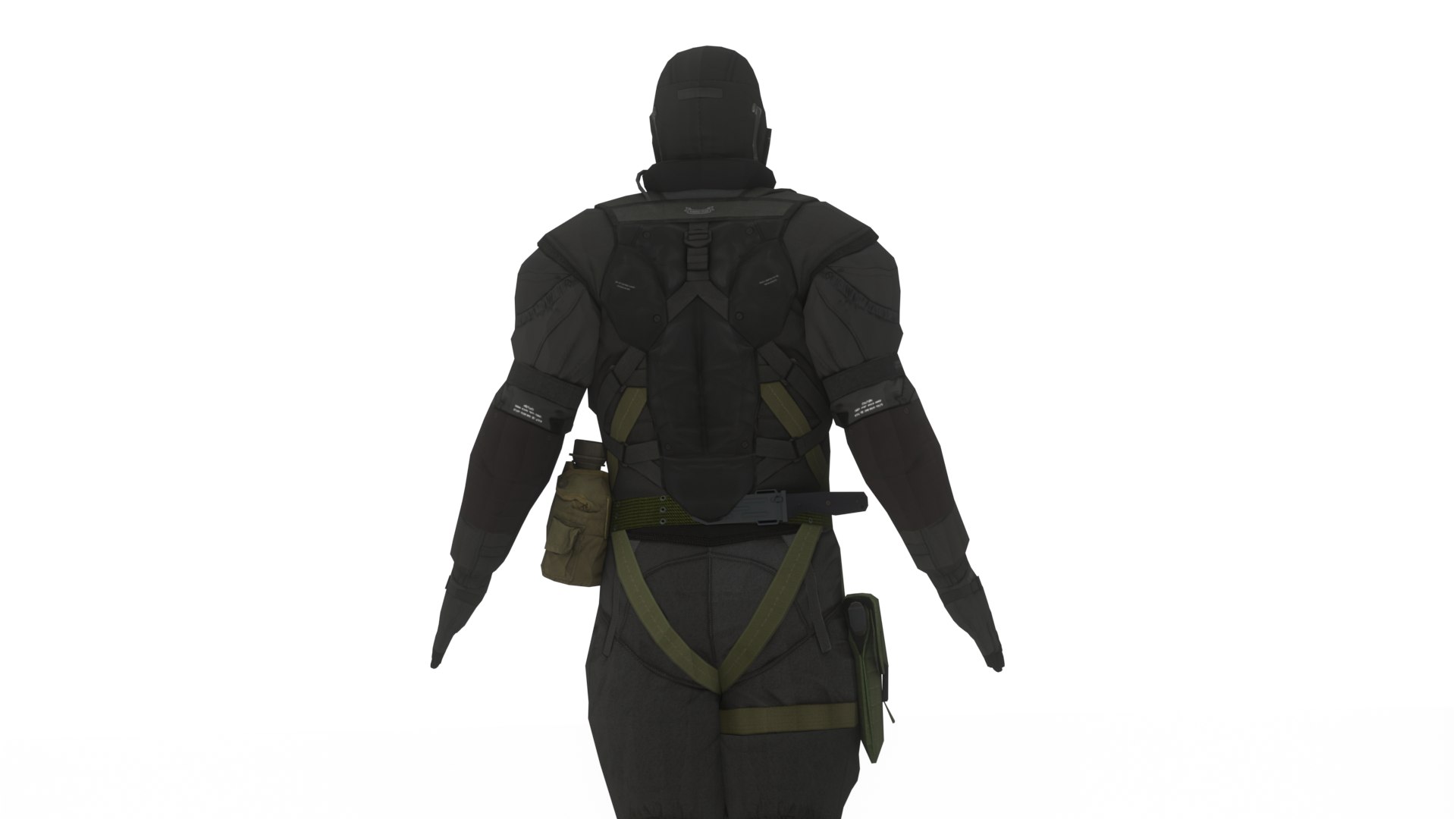 Male Stealth Operative Tactical Suit 3D Character 3D Model - TurboSquid ...