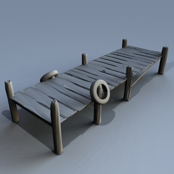 modelo 3d BoatDock1 3DS - TurboSquid 454725