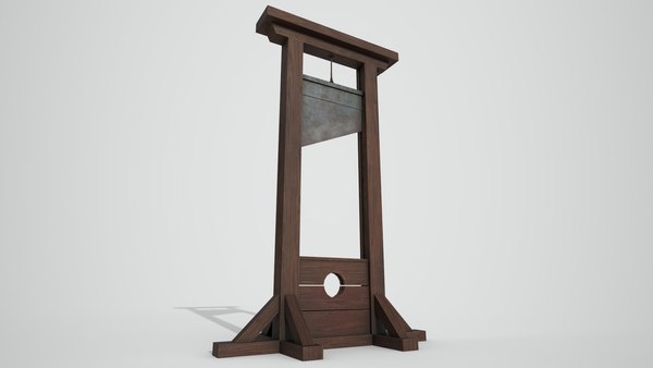 3D model Medieval Guillotine - TurboSquid 1755503