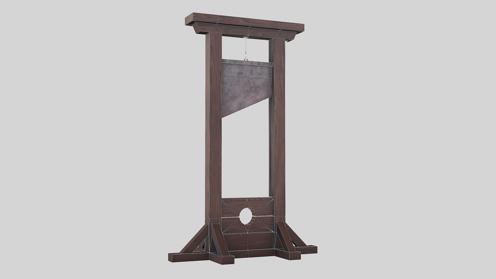 3D model Medieval Guillotine - TurboSquid 1755503