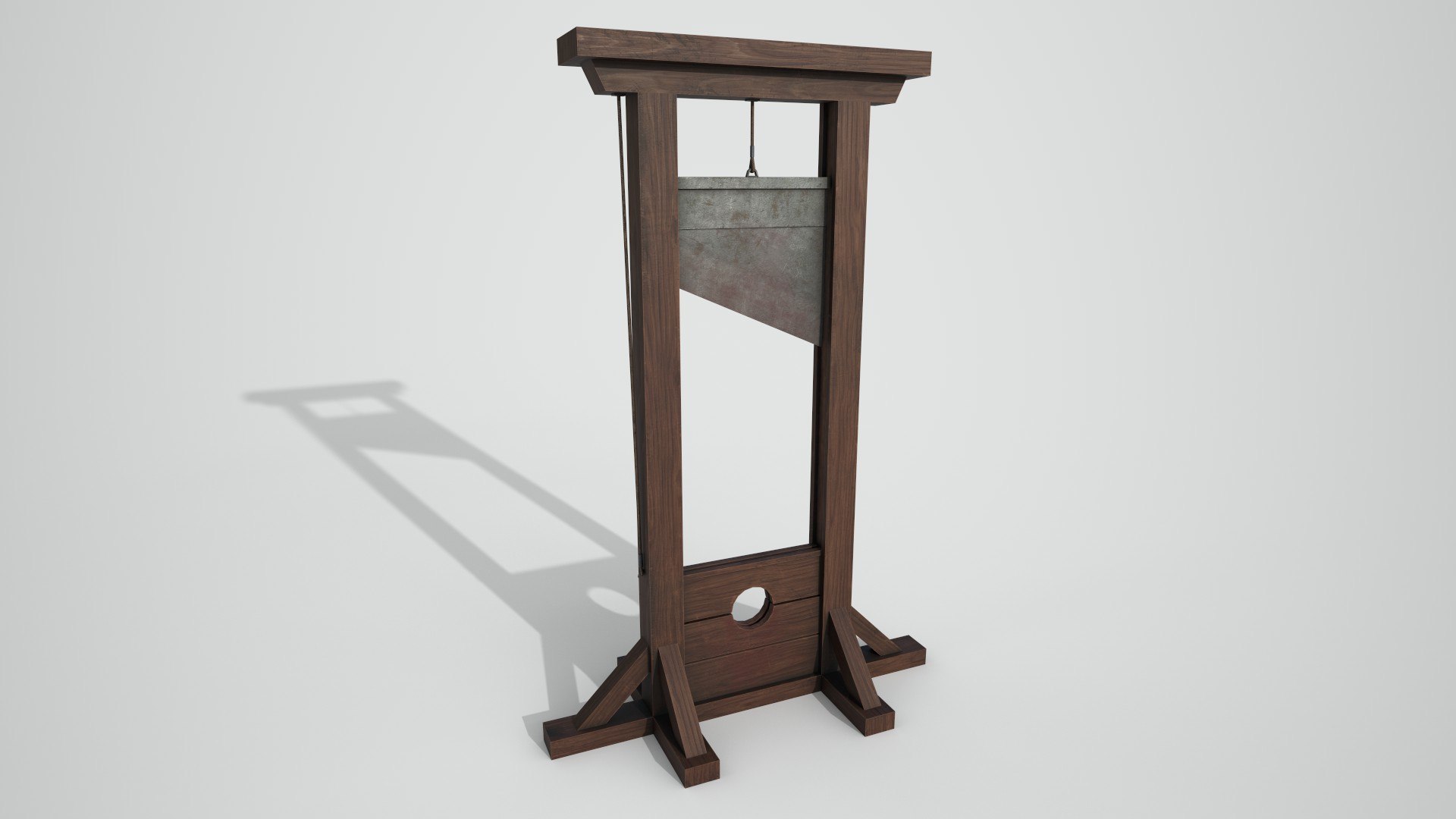 3D Model Medieval Guillotine - TurboSquid 1755503
