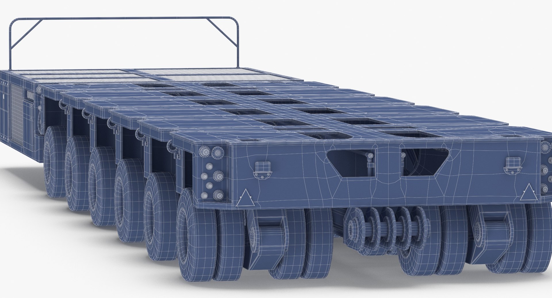 6 axle lines modular 3D model - TurboSquid 1709520