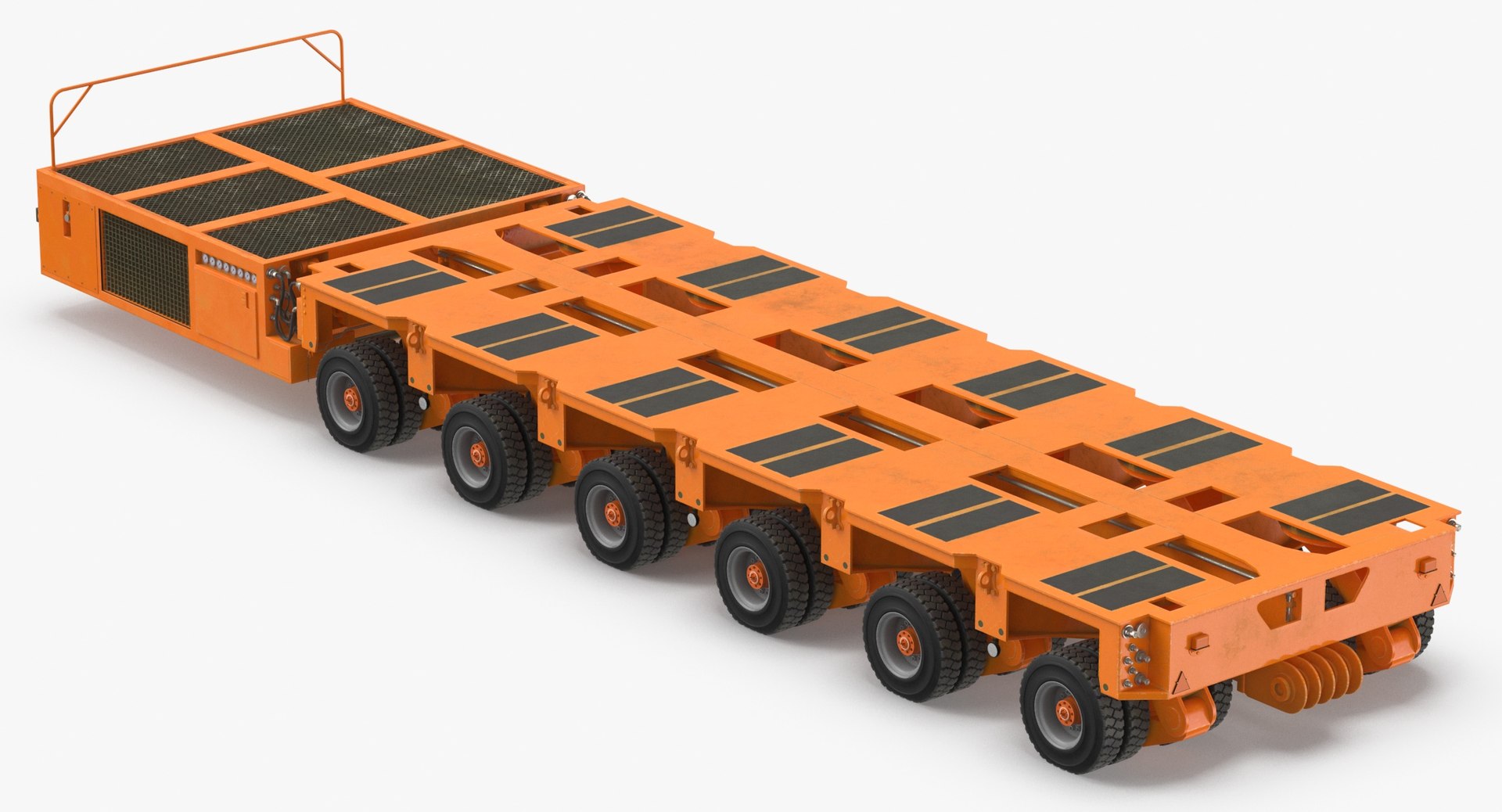 6 Axle Lines Modular 3D Model - TurboSquid 1709520