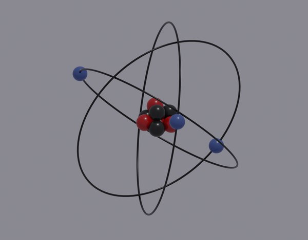 modelo 3d Átomo - TurboSquid 2058678