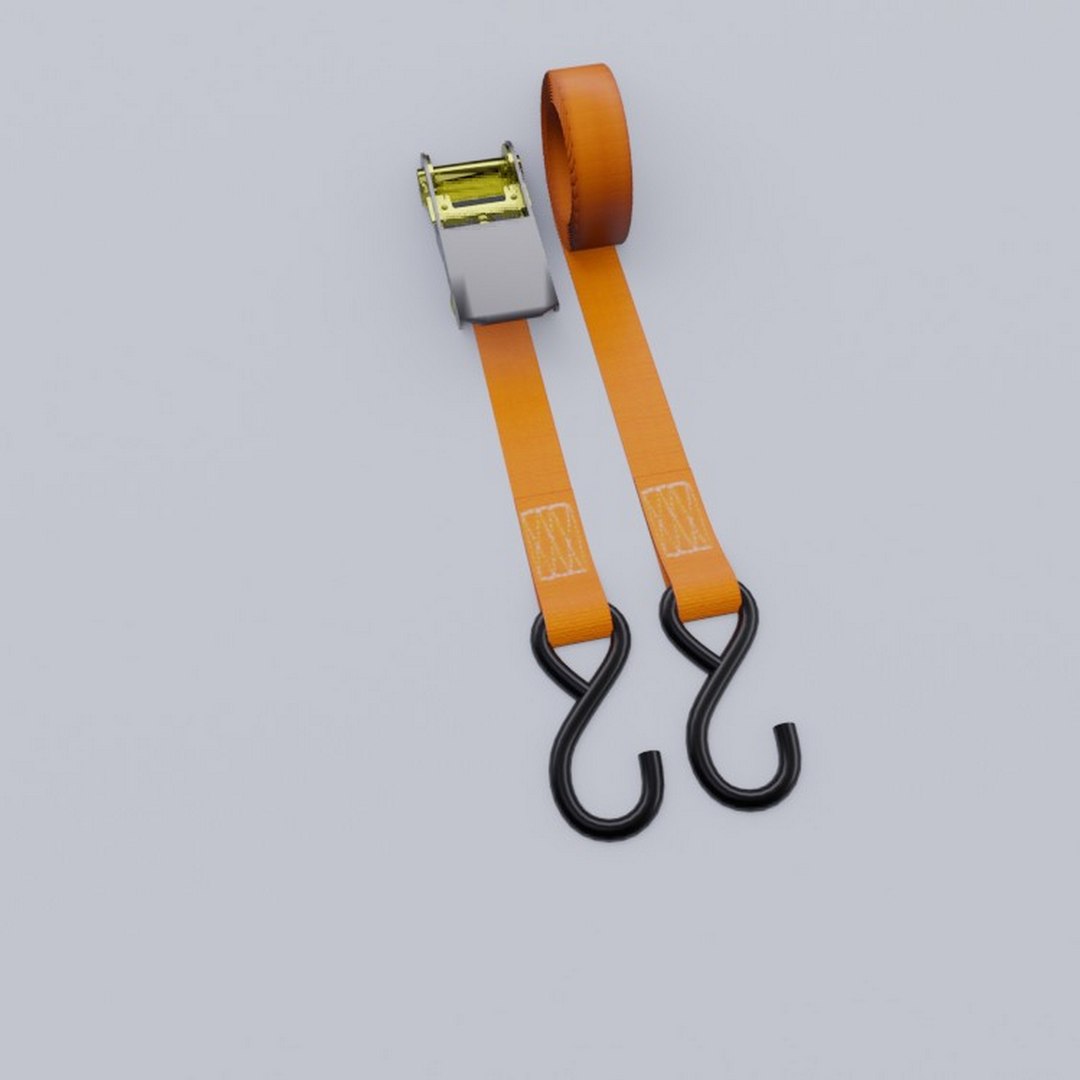 Ratchet Tie Down Strap 3D Model - TurboSquid 2017193