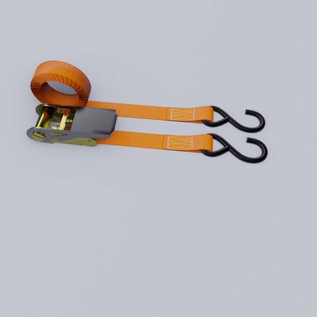 Ratchet Tie Down Strap 3D Model - TurboSquid 2017193