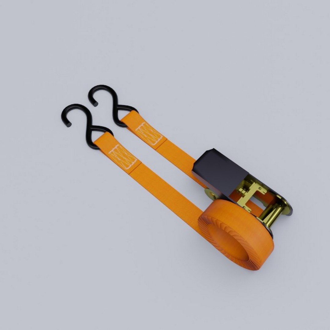 Ratchet Tie Down Strap 3D Model - TurboSquid 2017193