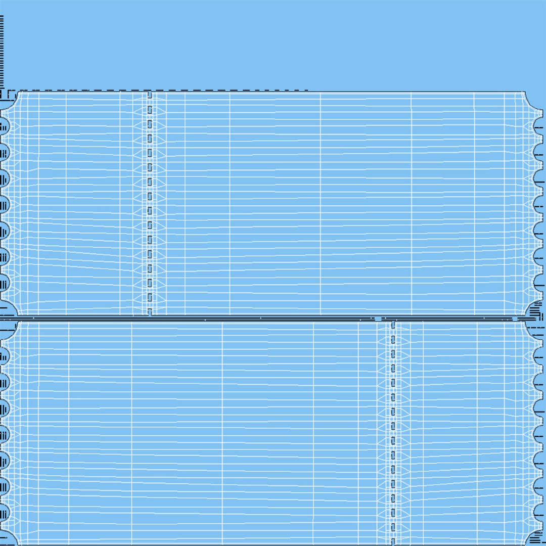 Cinema Ticket 3D Model - TurboSquid 2026123