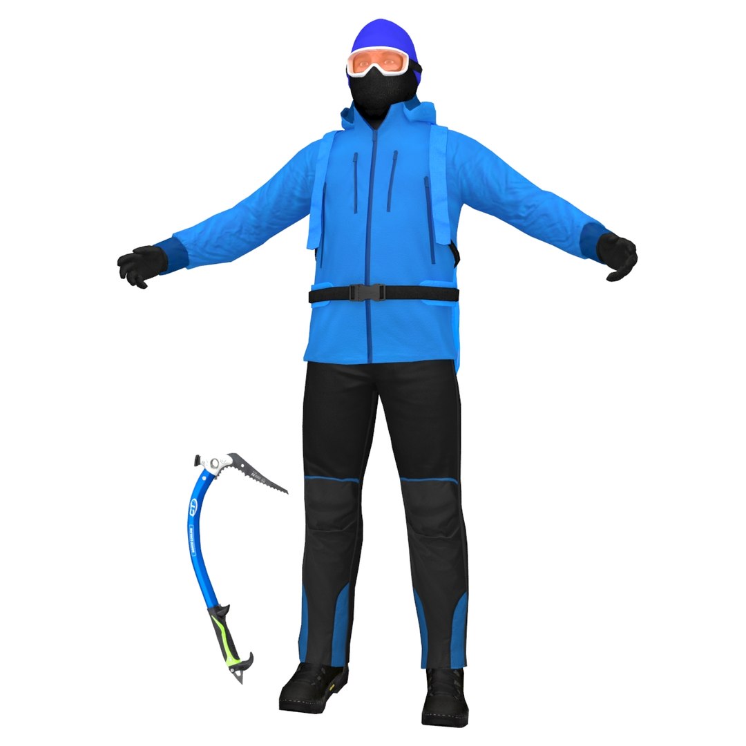 3D Model Rock Climber - TurboSquid 1404257