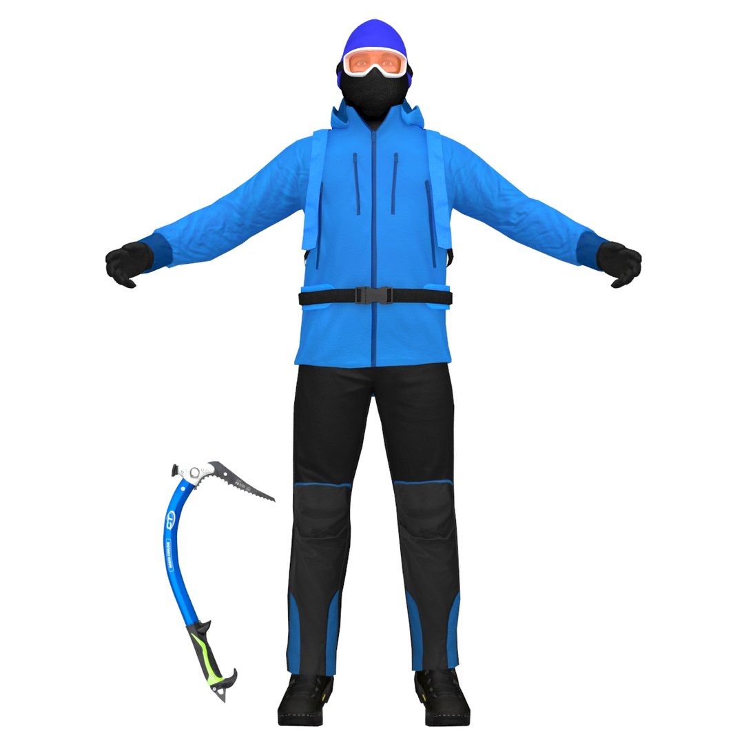 3D Model Rock Climber - TurboSquid 1404257