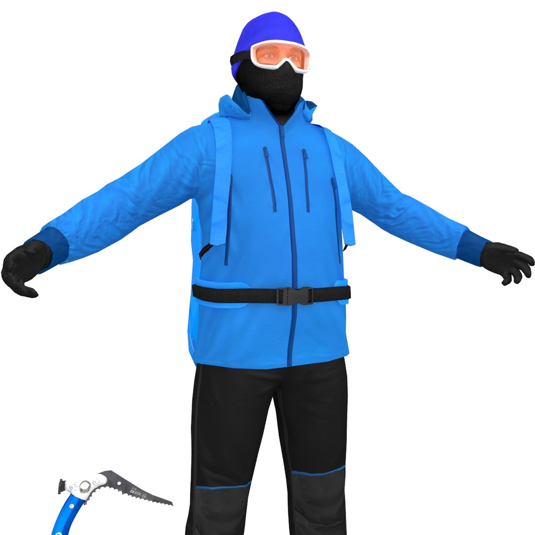 3D Model Rock Climber - TurboSquid 1404257