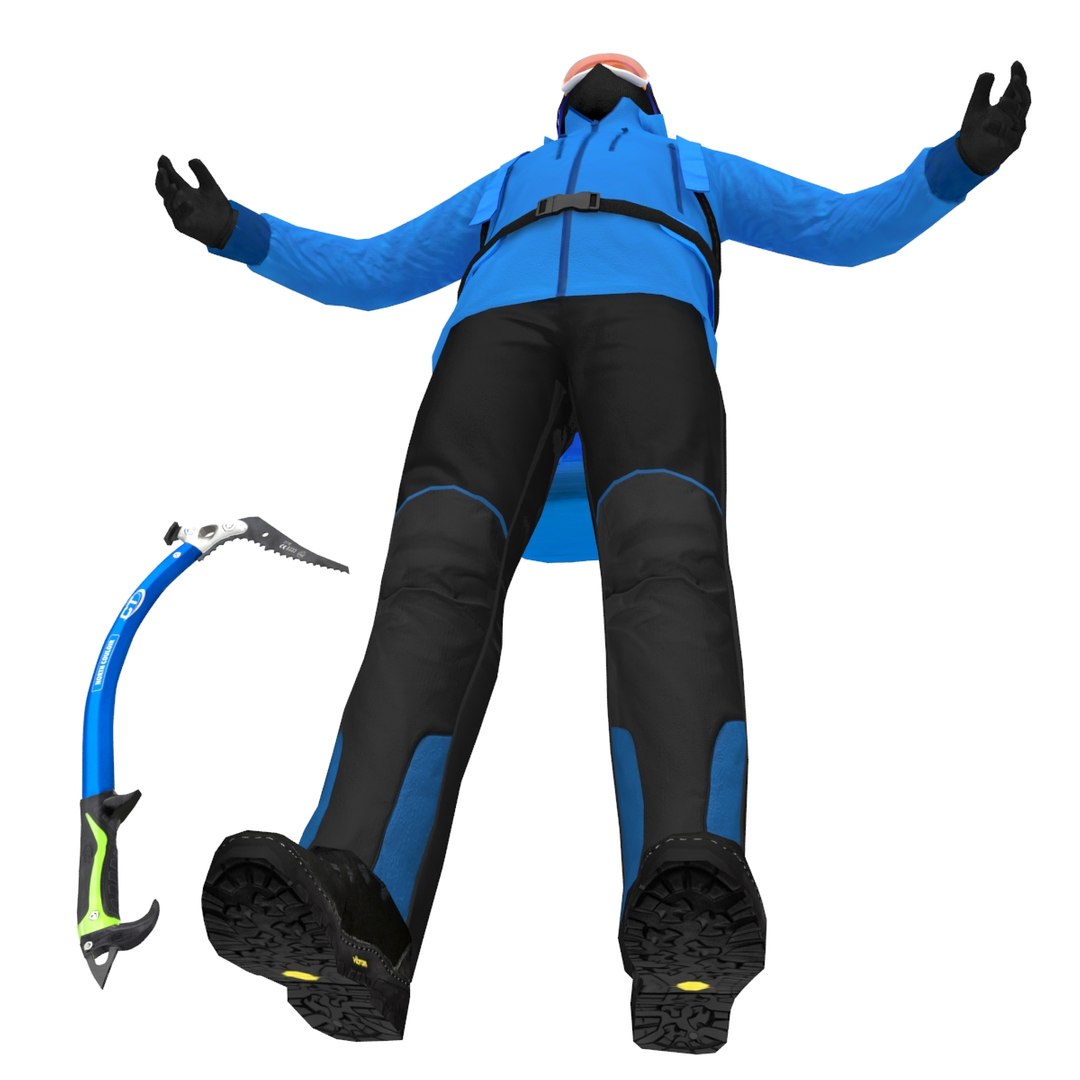 3D Model Rock Climber - TurboSquid 1404257