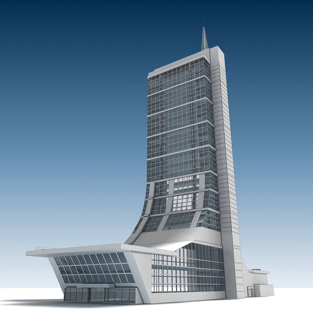 Building L Model - TurboSquid 1311792