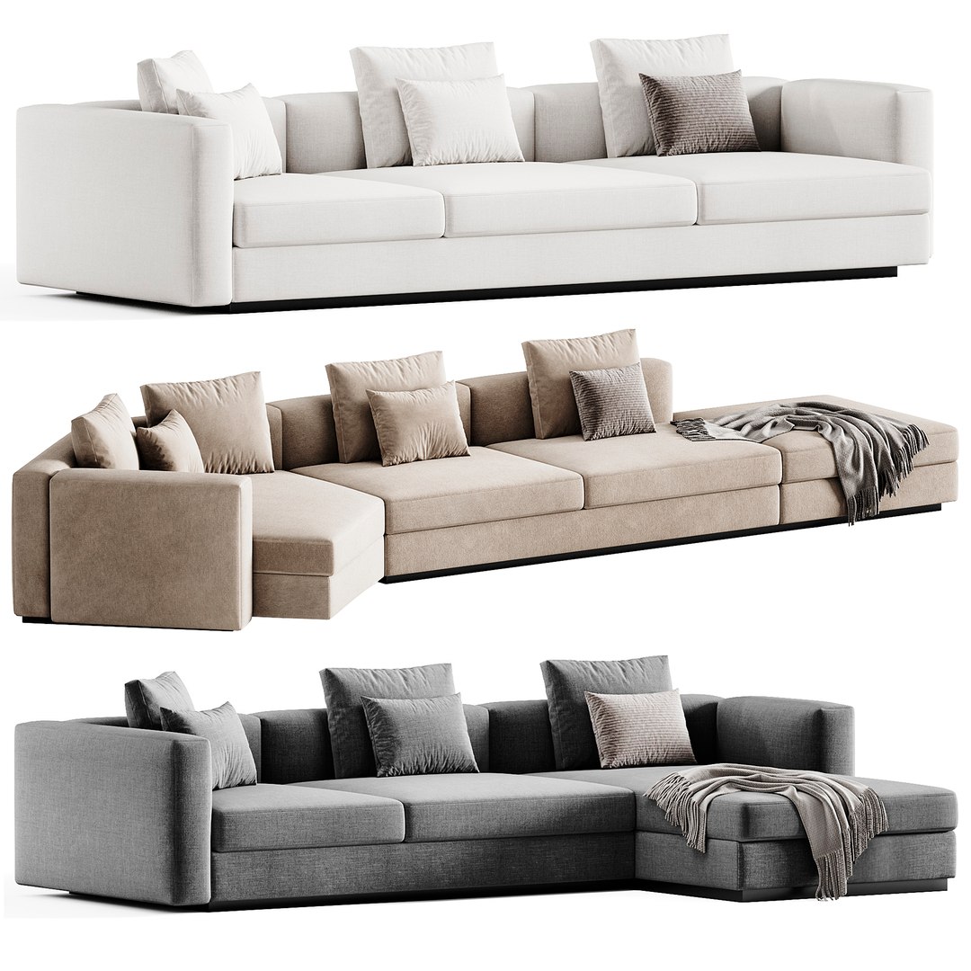 3D VENISE Floor Standing Modular Sofa Set By Lema - TurboSquid 2162854