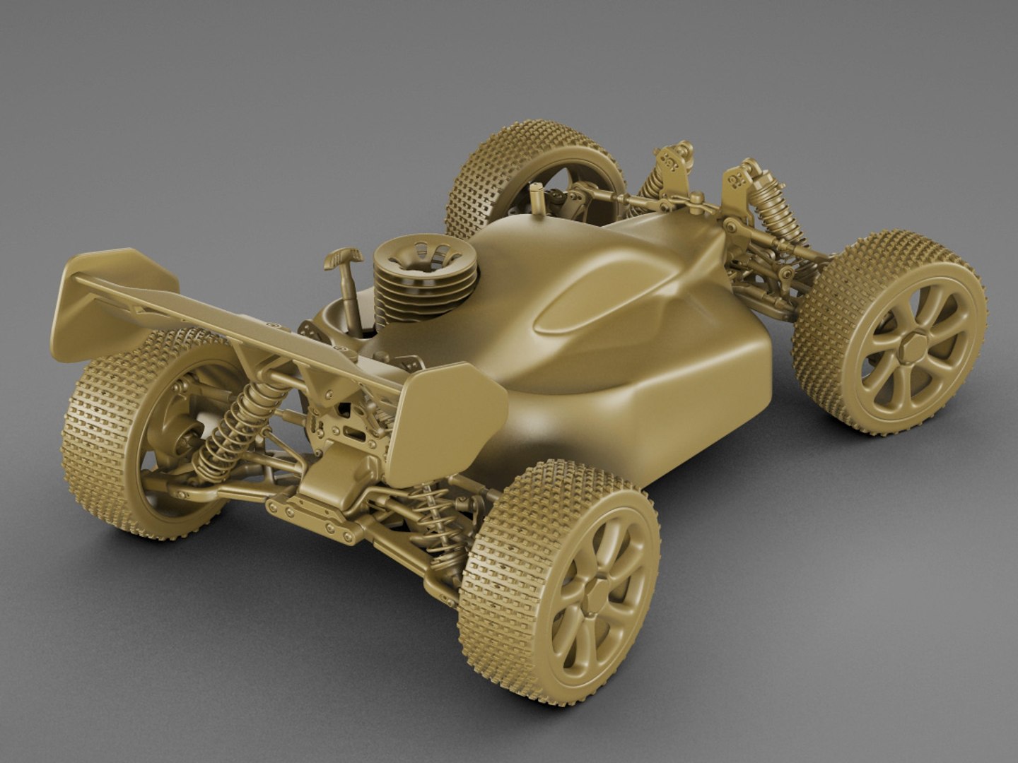 3d Model Of Rc Pulse Rtr