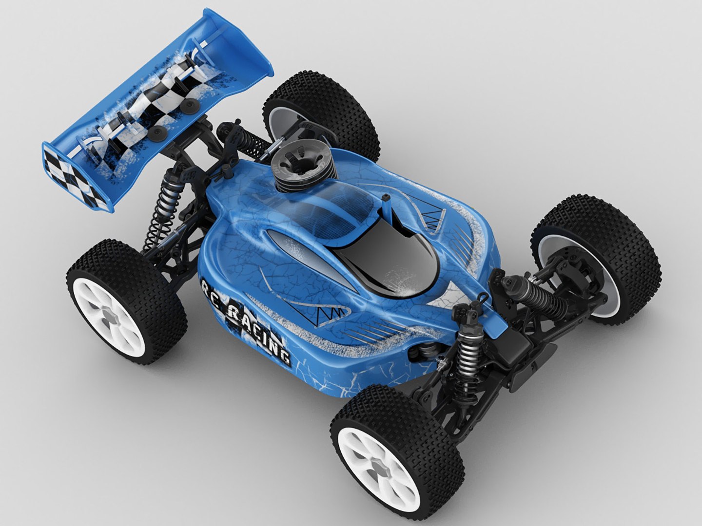 3d Model Of Rc Pulse Rtr