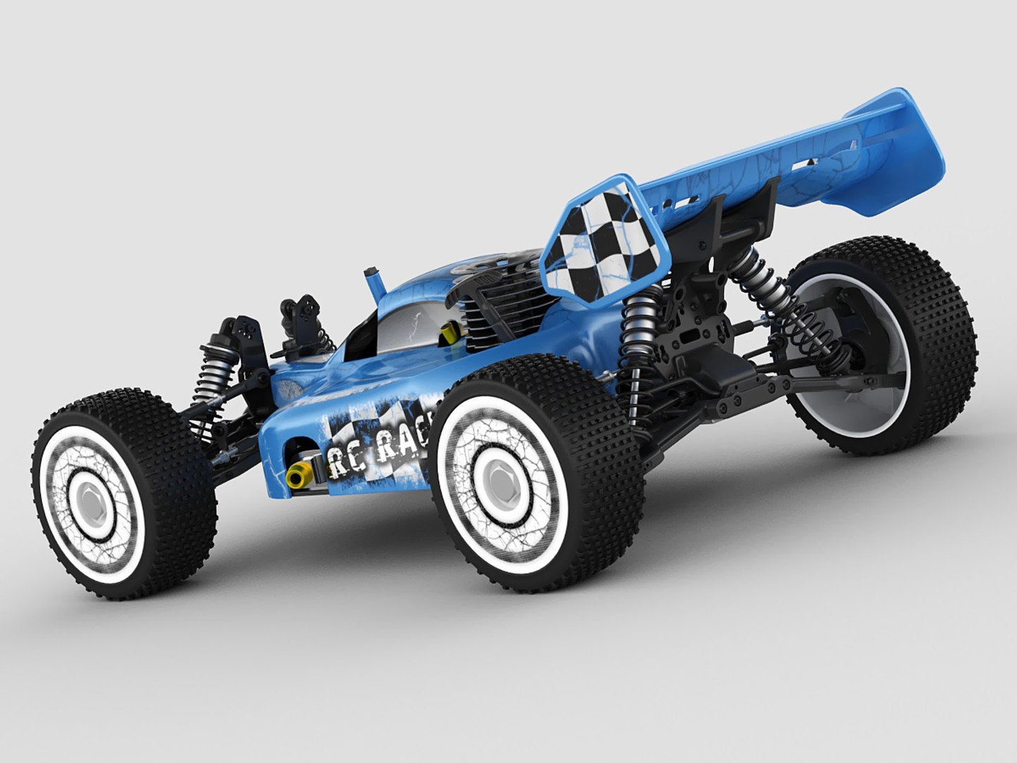 3d Model Of Rc Pulse Rtr