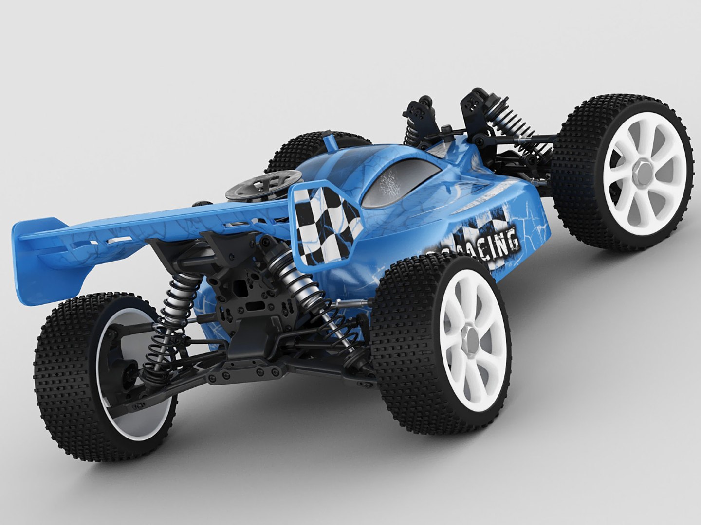 3d Model Of Rc Pulse Rtr