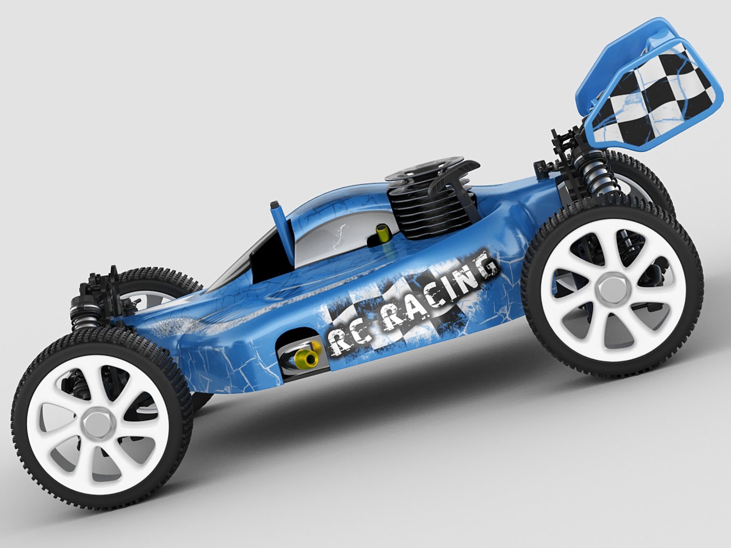 3d Model Of Rc Pulse Rtr