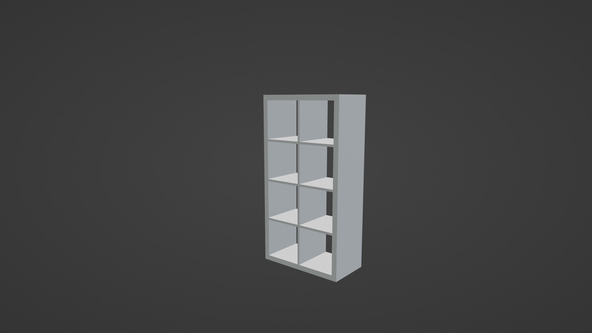 3D KALLAX 2x4 Ikea Shelf - TurboSquid 1976830