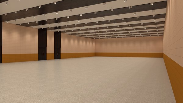 3D BALLROOM MULTAQA model - TurboSquid 1823891