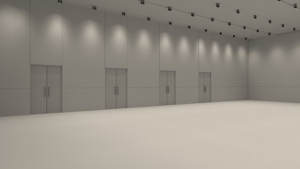 3D BALLROOM MULTAQA model - TurboSquid 1823891