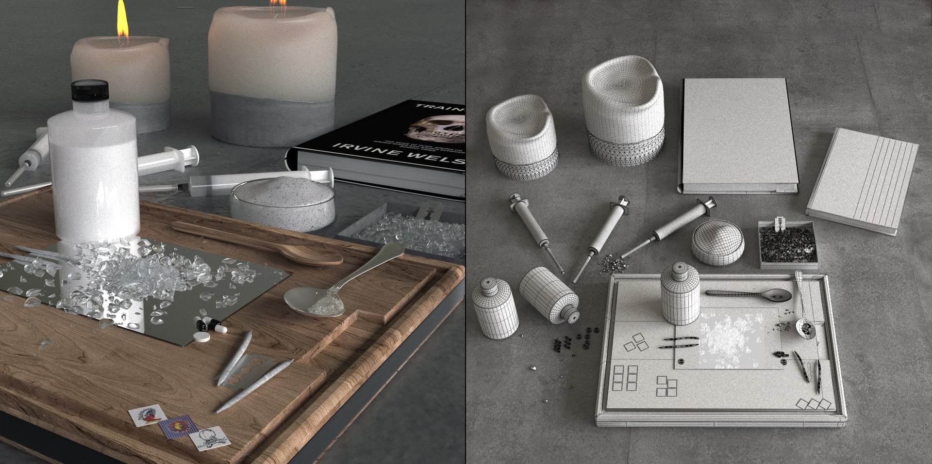 3D Drug Set - TurboSquid 1227074