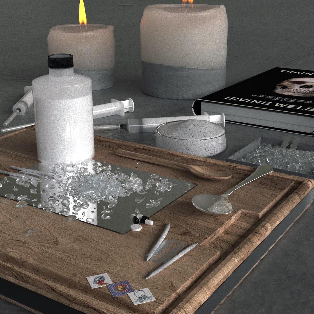 3D Drug Set - TurboSquid 1227074