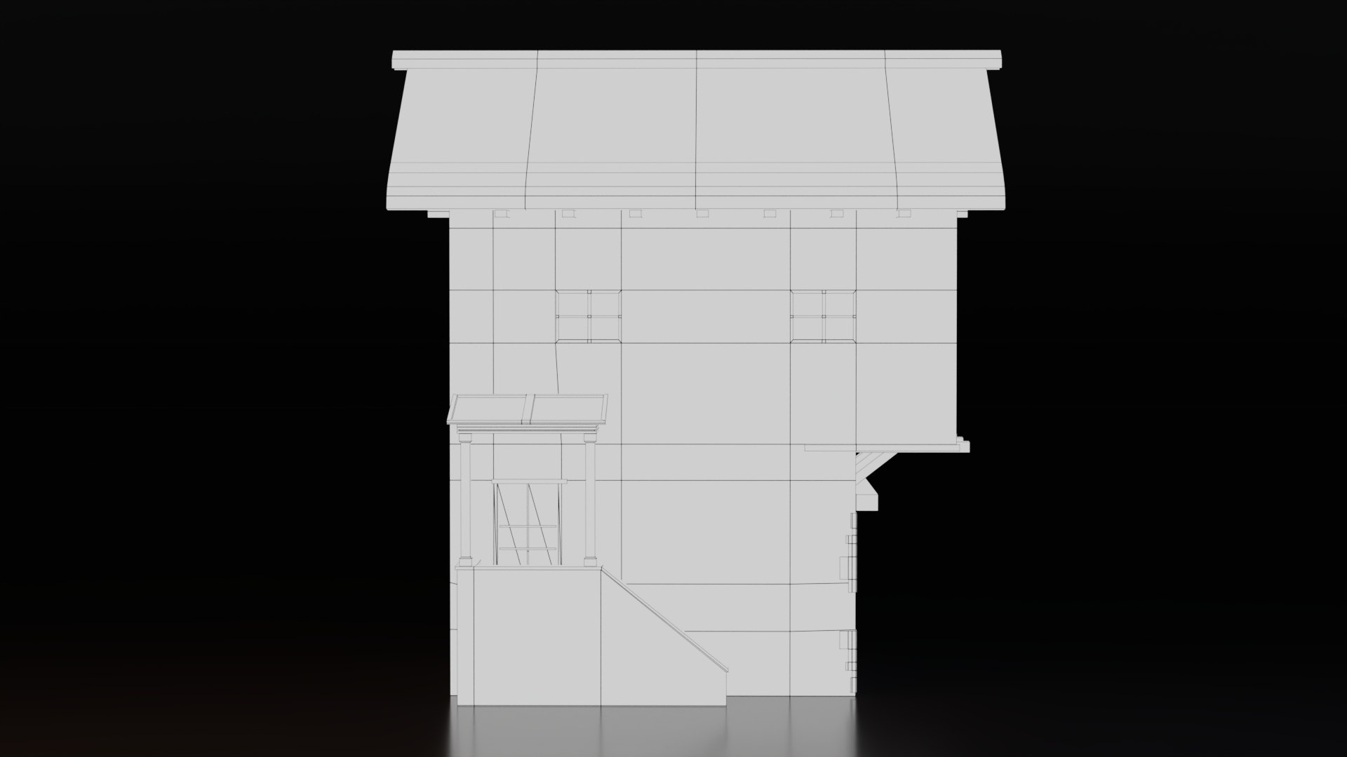 Medieval Building 3D Model - TurboSquid 2399236